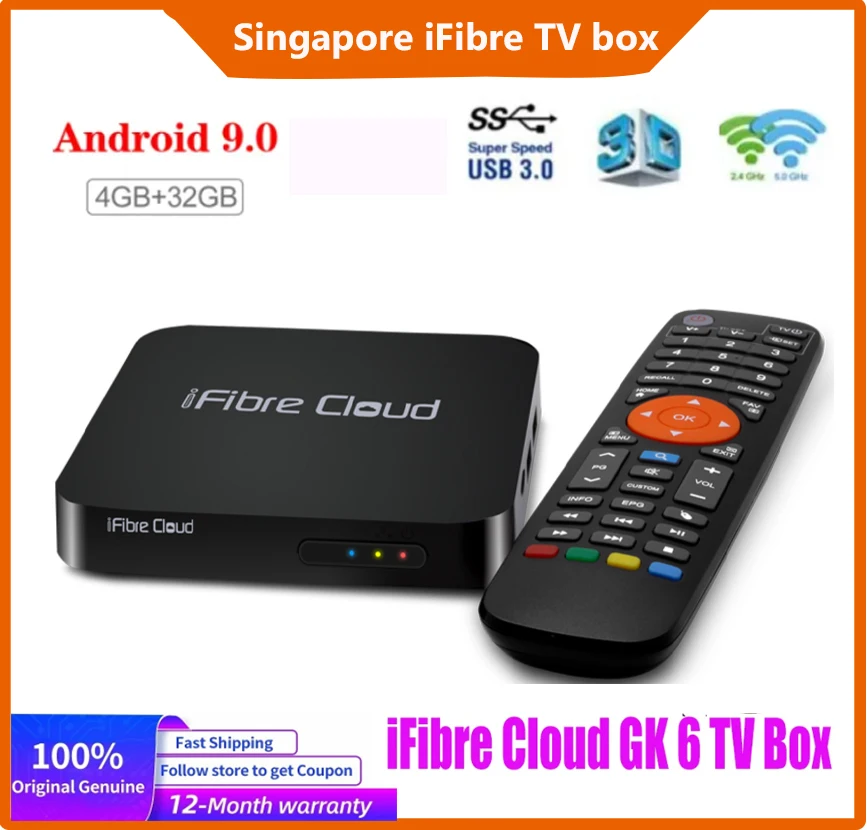 Genuine-2024-Singapore-TV-box-starhub-ifibre-cloud-GK6-4G-32G-Android ...