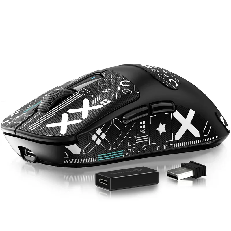 Ataque-Shark-X3-Pro-Gaming-Mouse-e-Fita-Superlight-Tri-Mode-BT-2-4G ...