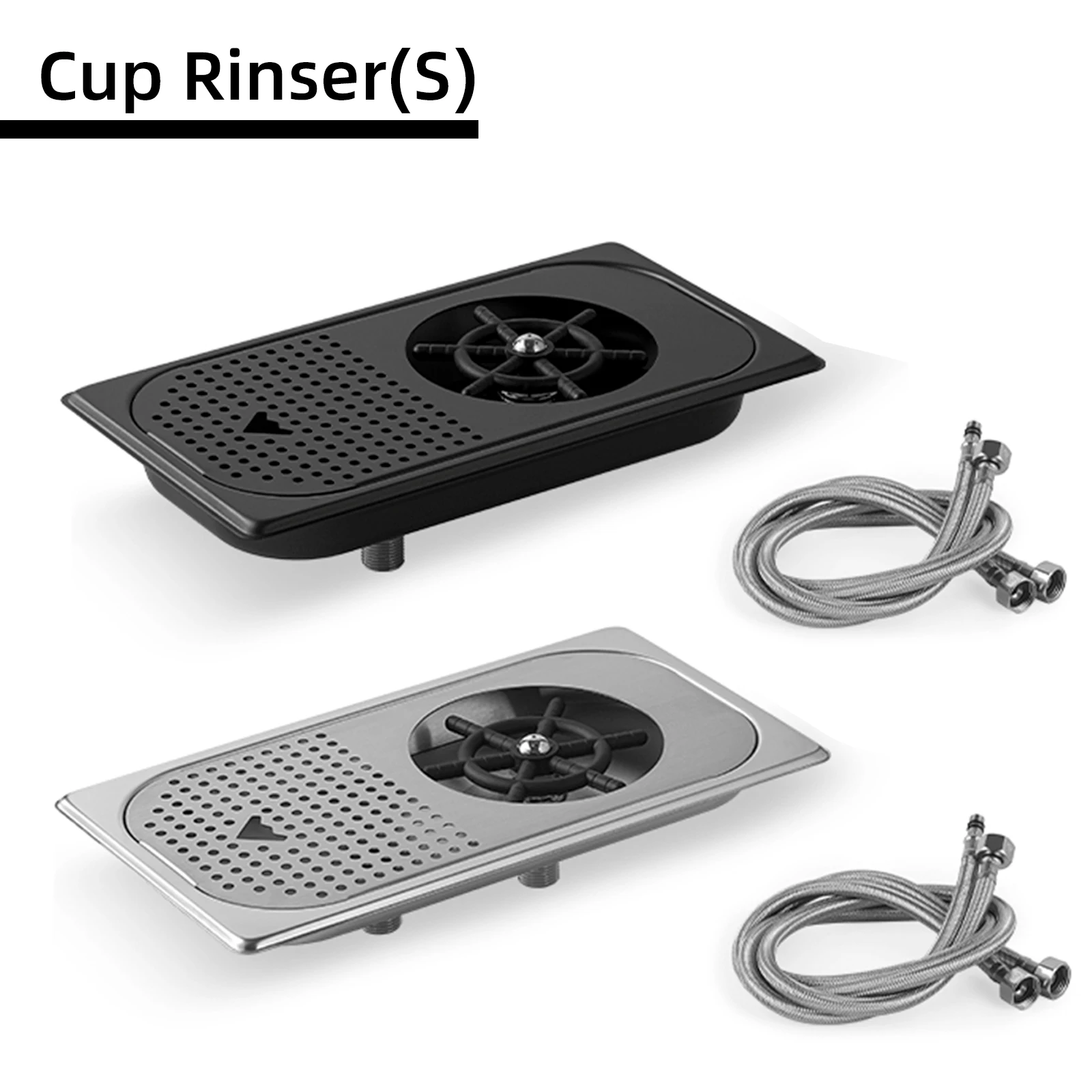 MHW-3BOMBER-Metal-Sink-Glass-Rinser-Stainless-Steel-Coffee-Cup-Rinser ...