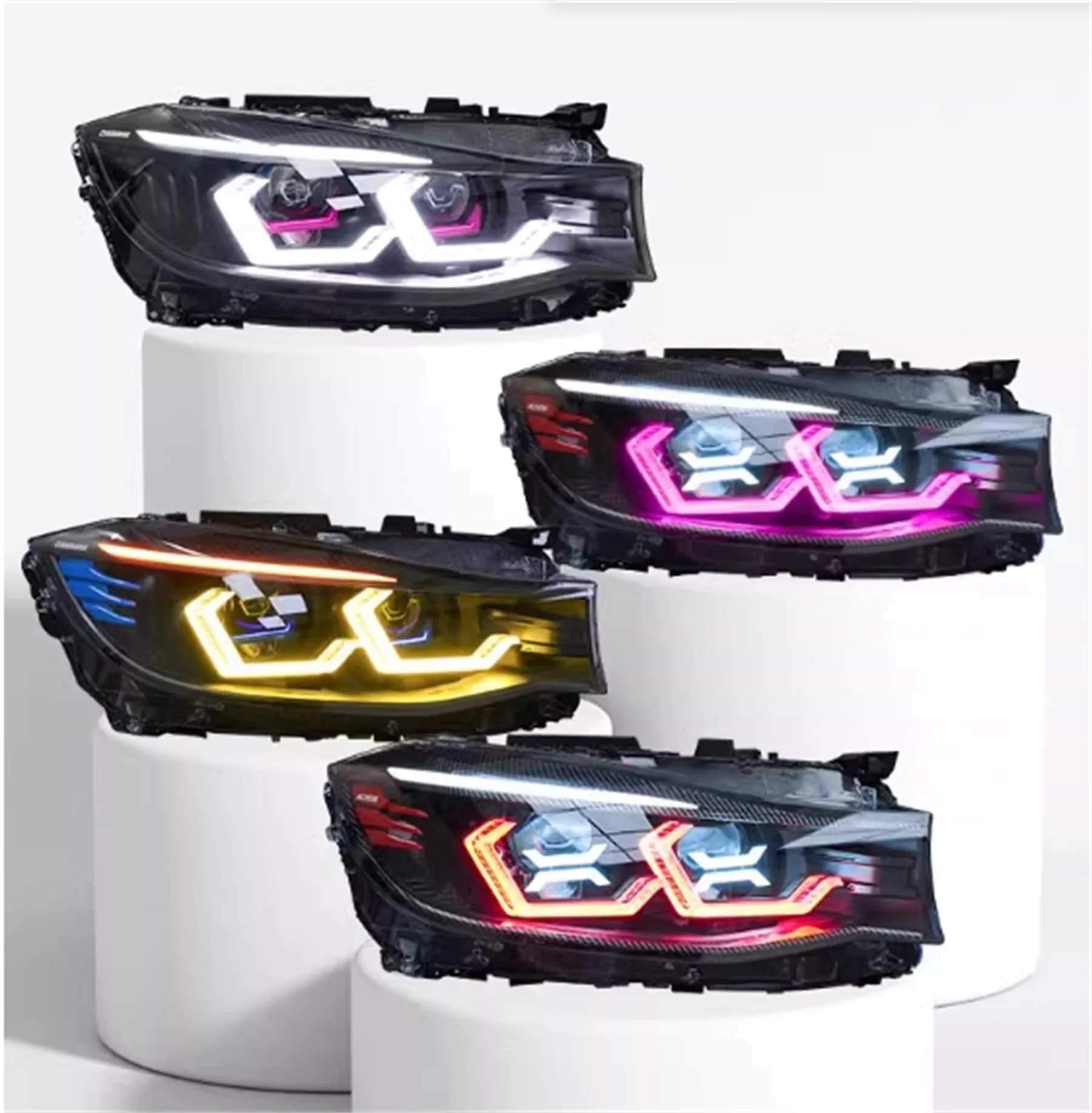 Car-Front-Led-Headlight-for-BMW-3-Series-GT-F34-13-22-OSS-Daytime ...