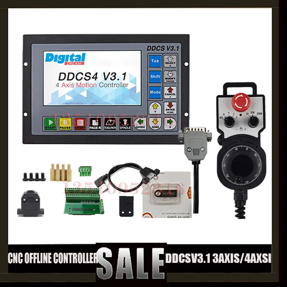 Ddcsv2.1 Offline Cnc Controller | Ddcsv2 1 Cnc Motion Controller - Ddcsv3.1 3/4 Axis - Aliexpress