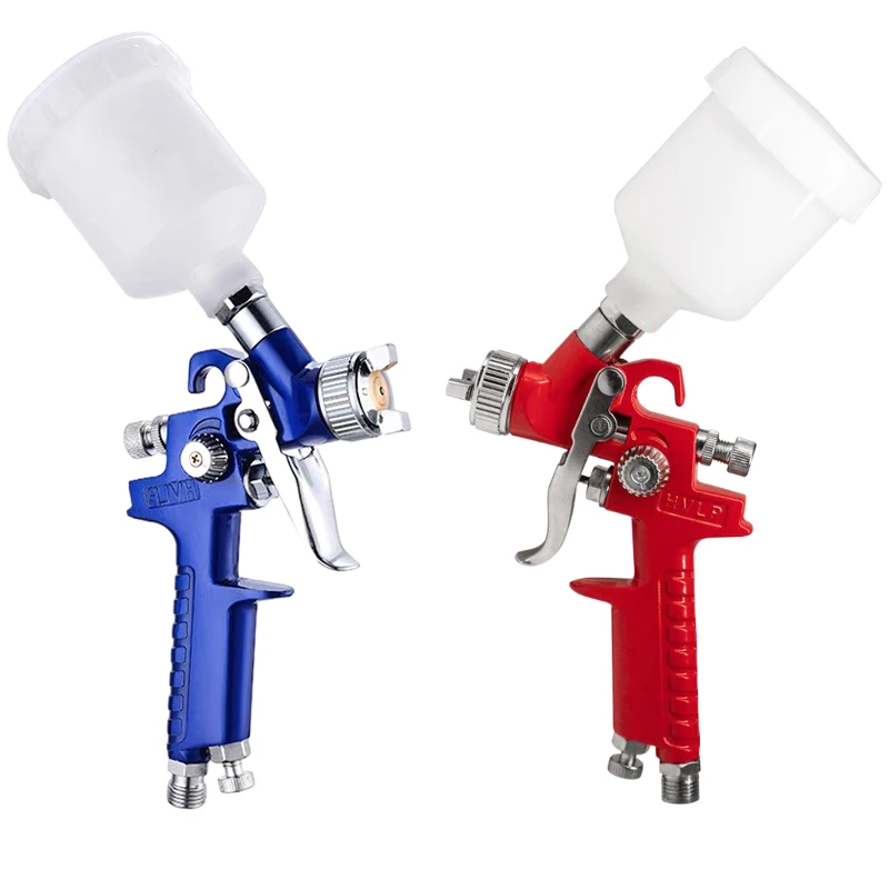 Pneumatic Pressure Micro Spray Gun Automotive Furniture Paint ...