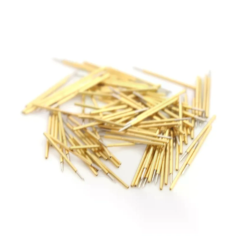 100x P50-B1 Dia 0.68mm Length 16mm 75g Spring Pressure Test Probe Pogo ...