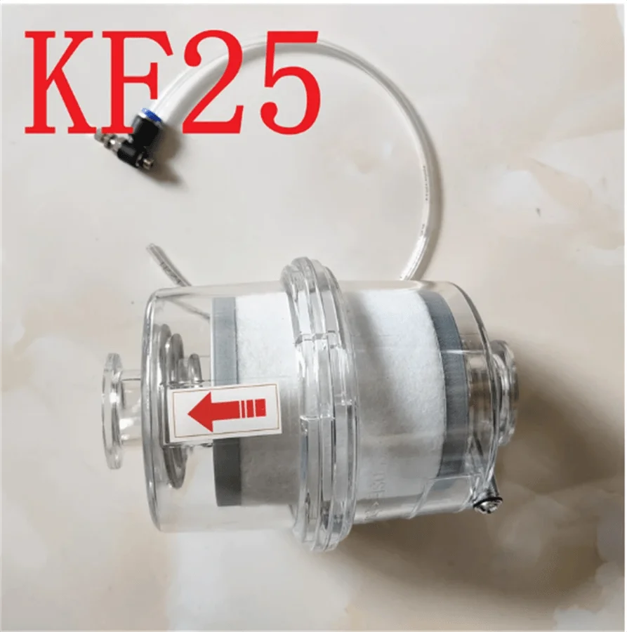 KF25 Vacuum pump oil mist filter / fume separator / exhaust filter KF25 ...