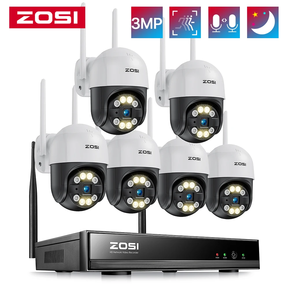 ZOSI-2K-Wireless-Security-Camera-System-3MP-HD-Pan-Tilt-WiFi-Cameras ...