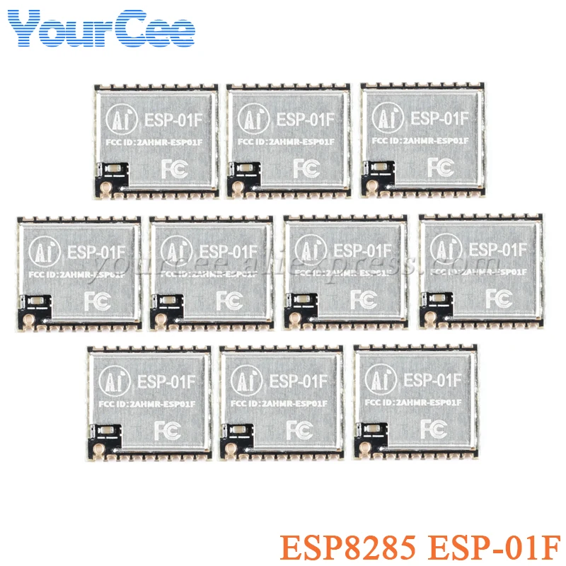 10pcs-1pc-ESP-01F-ESP8285-Serial-Port-to-WIFI-Wireless-Module-8Mbit ...