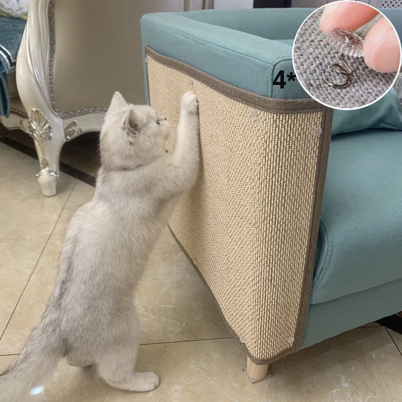 Bamboo-Woven-Cat-Scratcher-Sofa-Mats-Board-Cat-Scratch-for-Sharpen ...