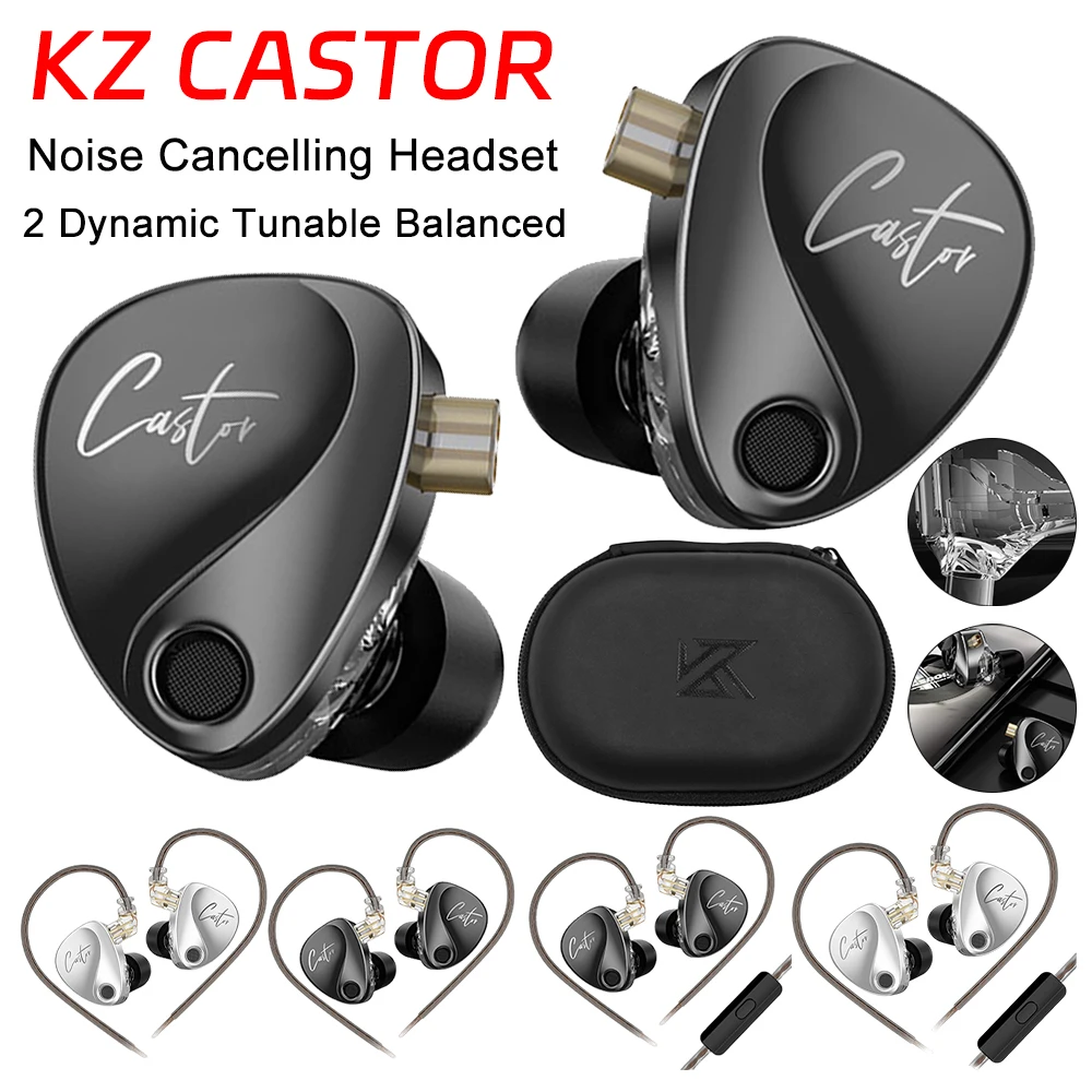 KZ-Castor-Metal-Headphone-HIFI-Bass-Wired-Headset-In-Ear-Earphones-Noise-Cancelling-Headset-2 ...