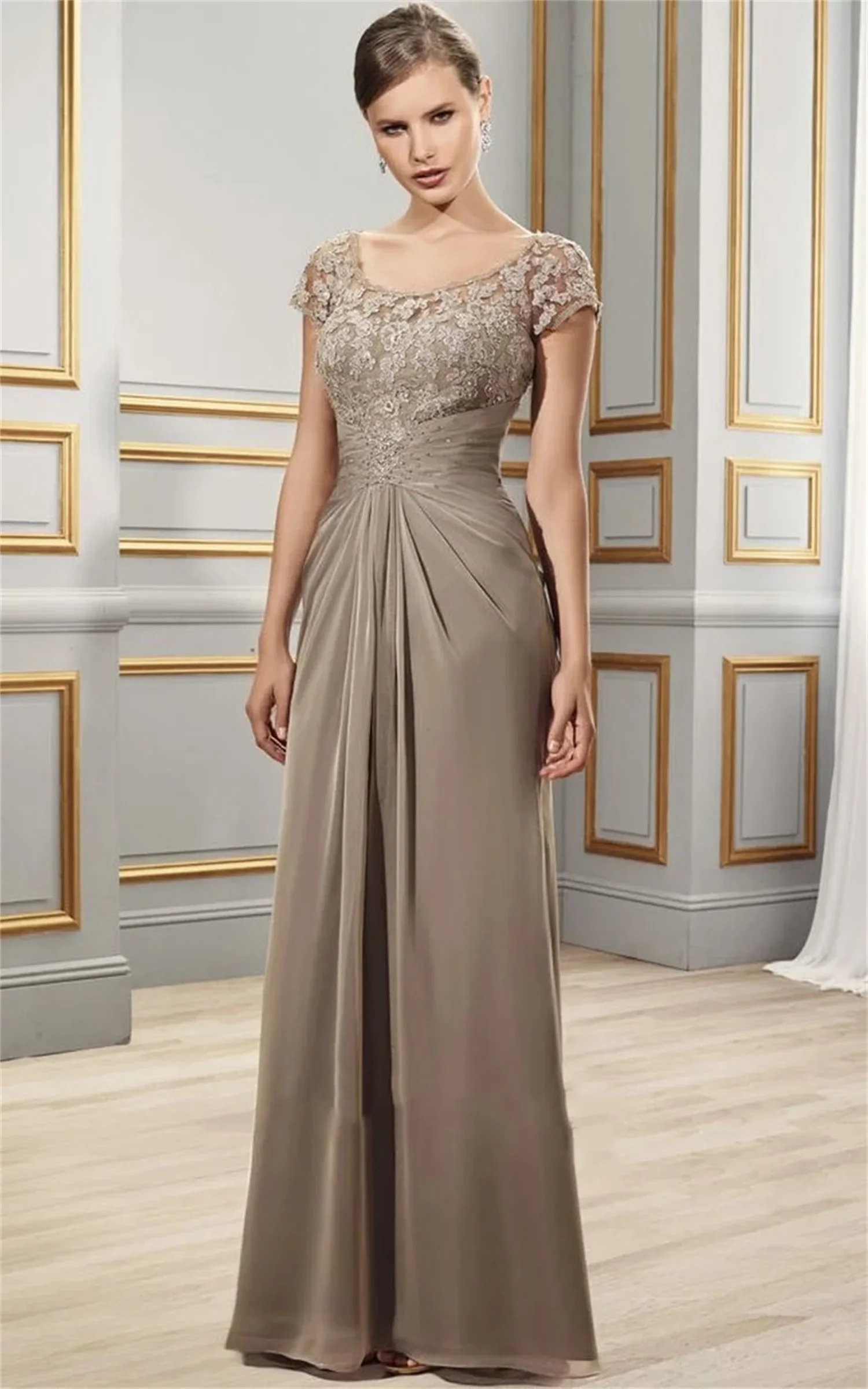 Champagne dress for wedding mother of the bride 60 photos ...