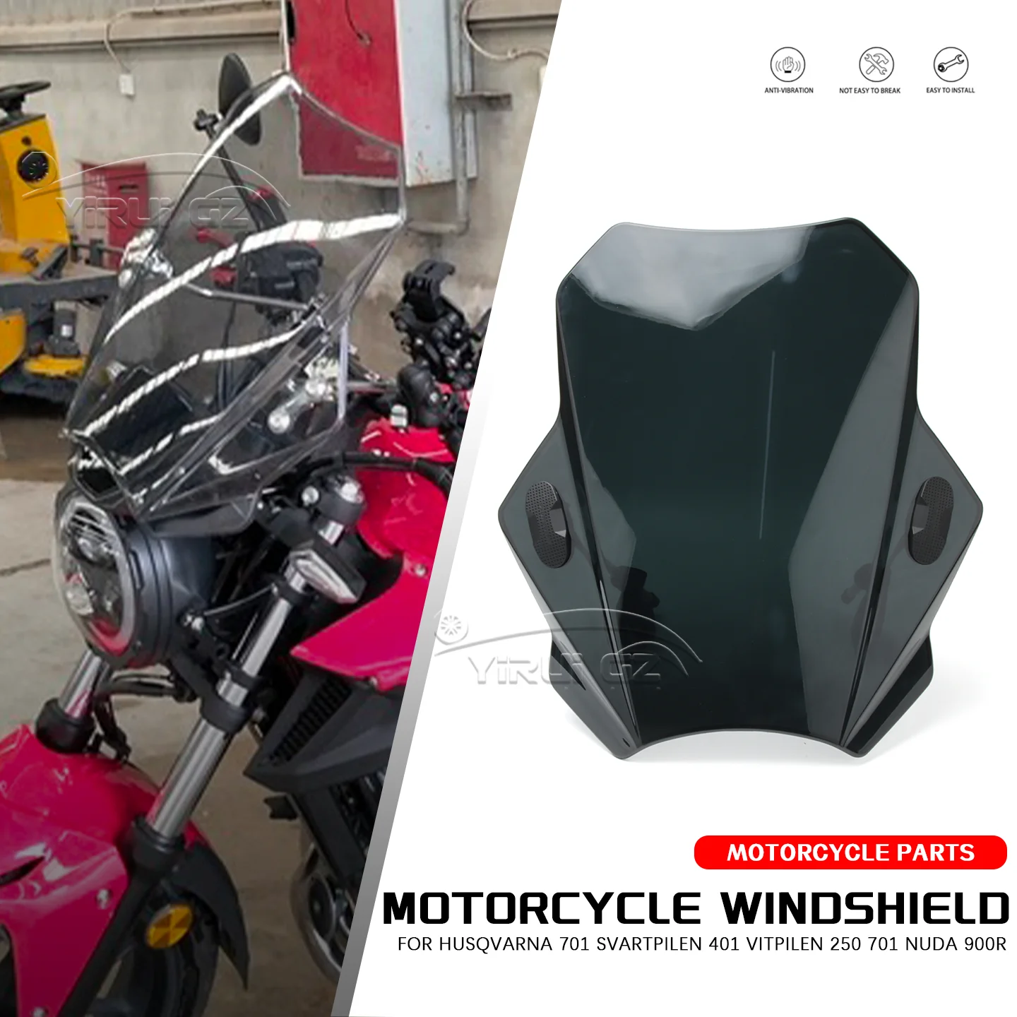 For Husqvarna 701 Svartpilen 401 Vitpilen 250 701 Front Motorcycle ...