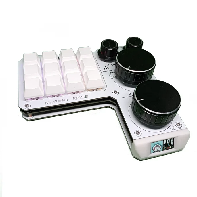 KPX6B-Mechanical-Keyboard-Custom-Four-knob-Designer-Programmable ...
