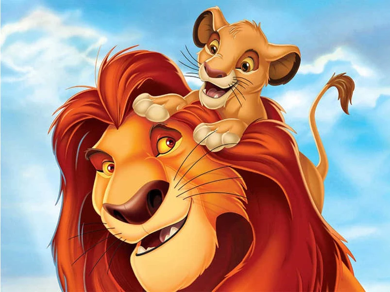 Lion King Simba Painting