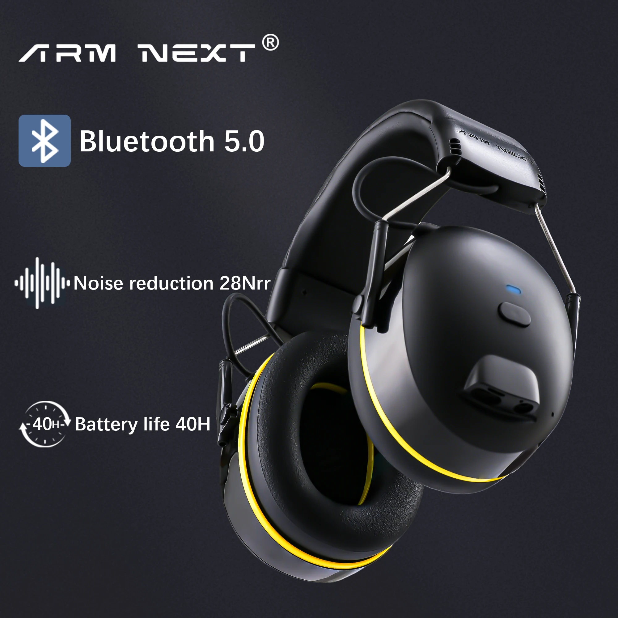 Shooting Earmuff Connect Hearing Protector with Bluetooth Technology ...