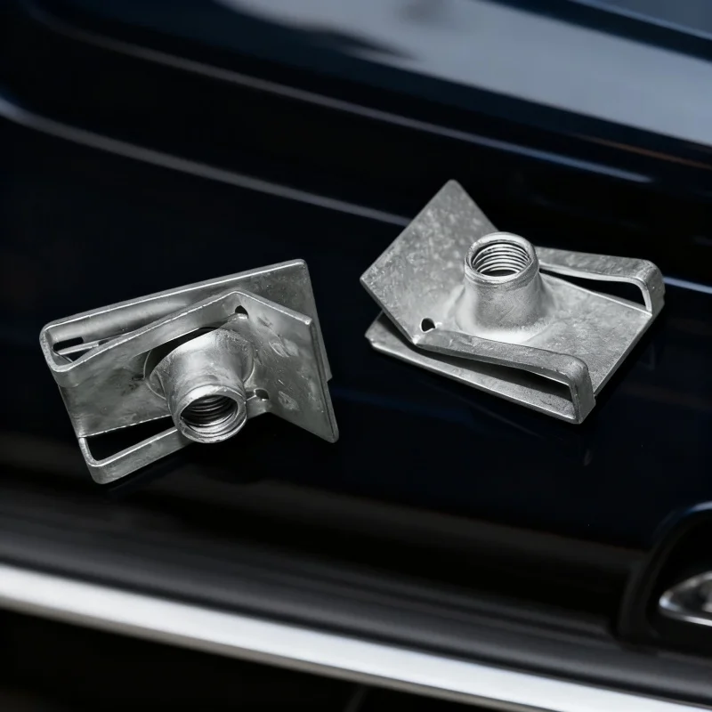 12-Piece M8 Car U-Shaped Clips Steel Corrosion-Resistant Durable for ...