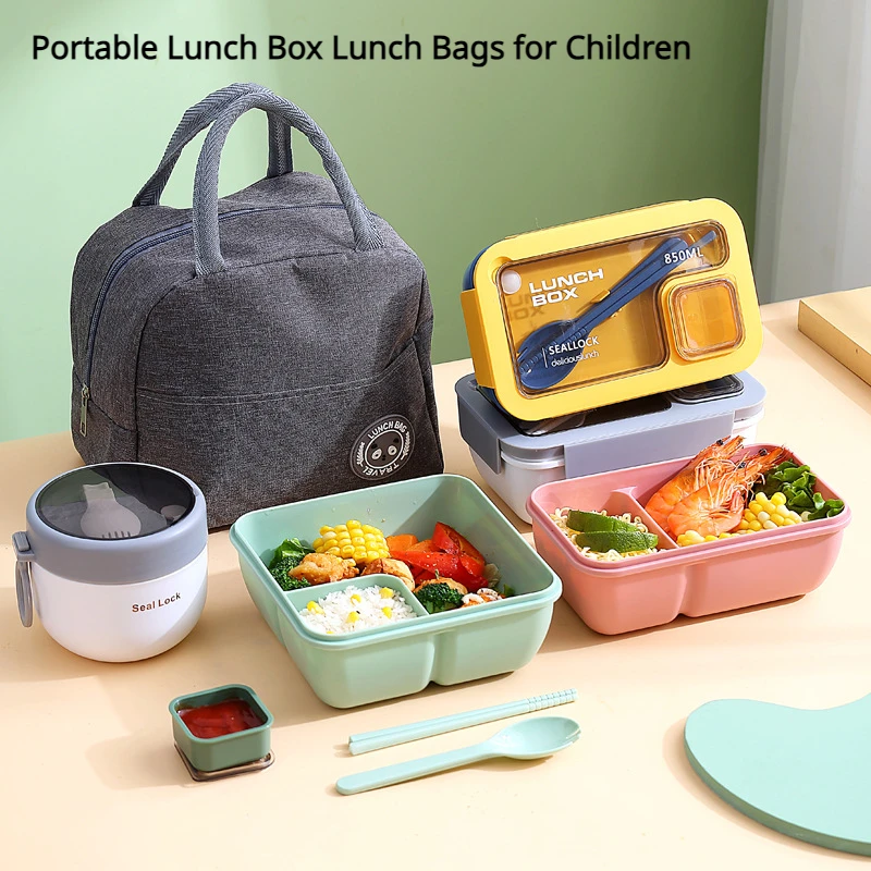 Microwavable-Japanese-Portable-Lunch-Box-Lunch-Bags-for-Children-School ...