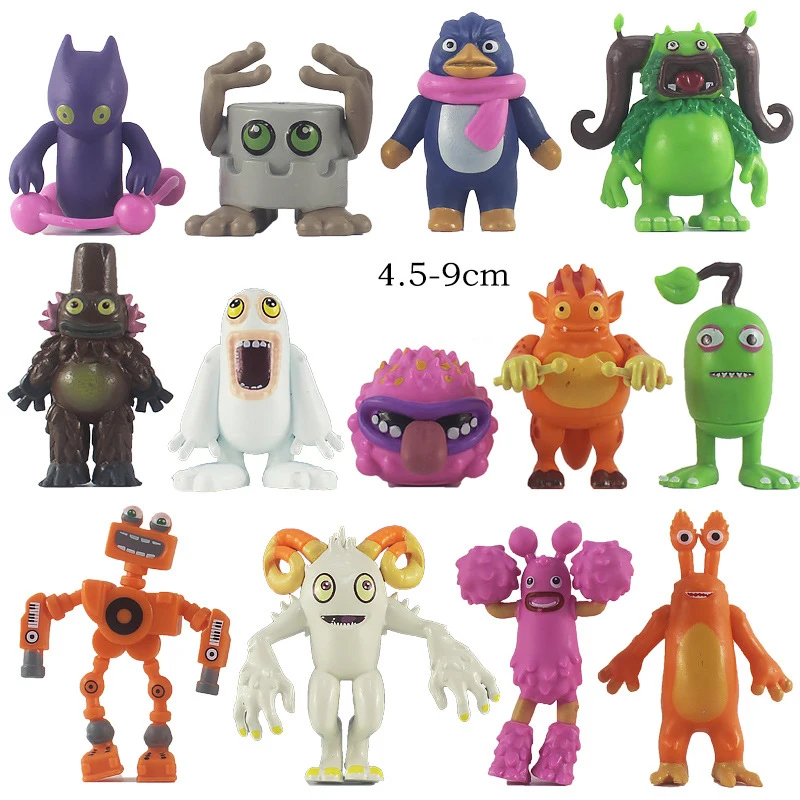 13Pcs/Set Game My Singing Monsters Action Figure Toy PVC Model Doll ...