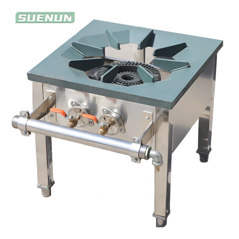 Commercial-natural-gas-liquid-gas-stoves-single-stainless-steel-double ...