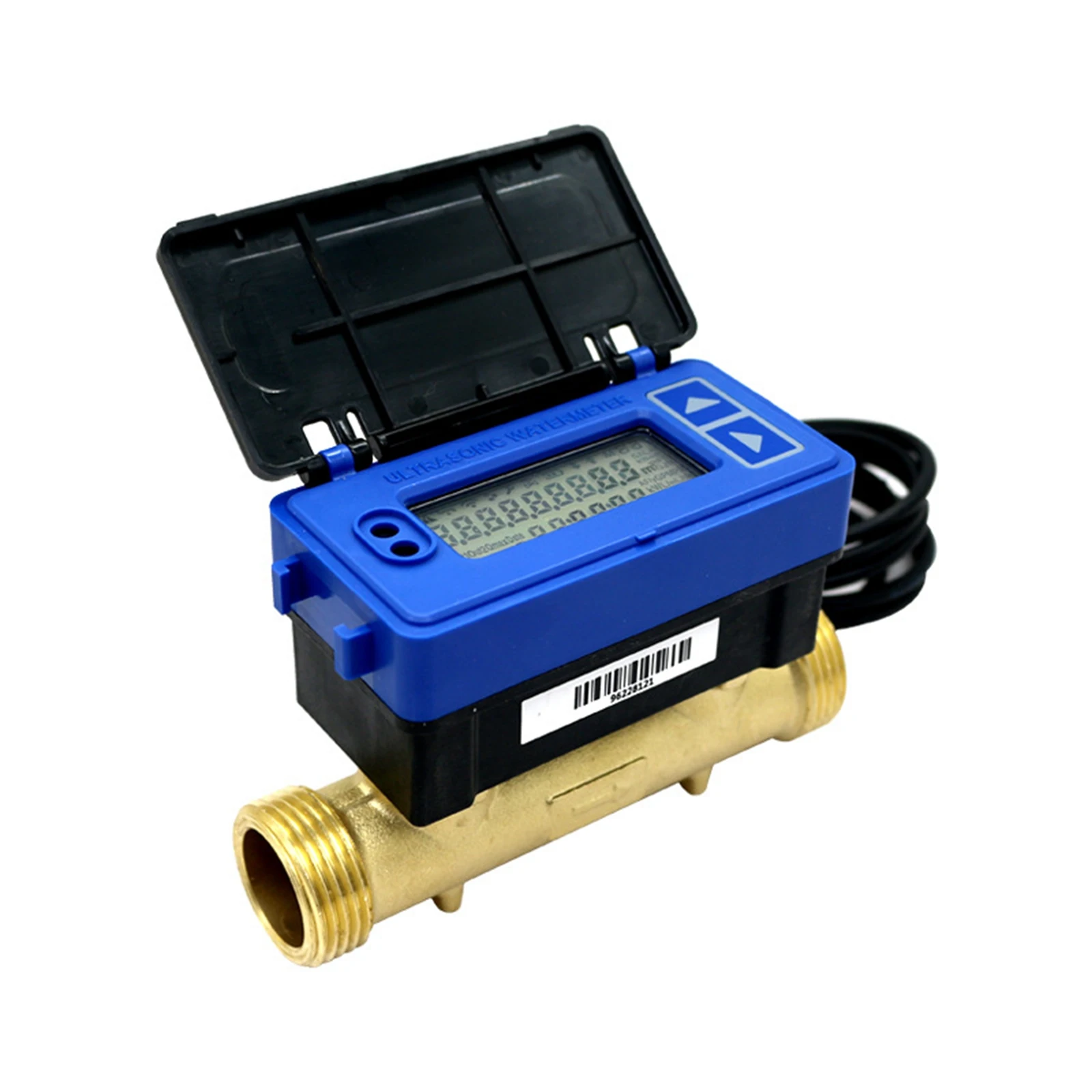DN20-Ultrasonic-Remote-Transmission-Flow-Meter-Water-Meter-Home-Timing ...
