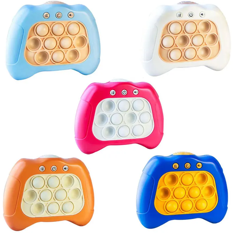 New Pop Quick Push Bubbles Game Console Series Toys Funny Whac A Mole ...