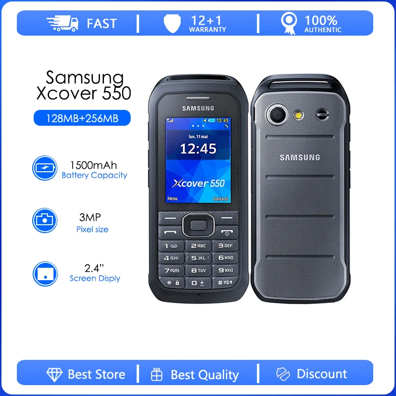 Samsung B550H Refurbished Original Unlocked Samsung B550H 2.4 Inches ...