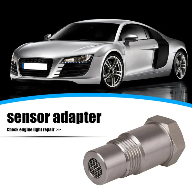 Check Engine Light Eliminator Oxygen Sensor Adapter with Mini Catalyst ...