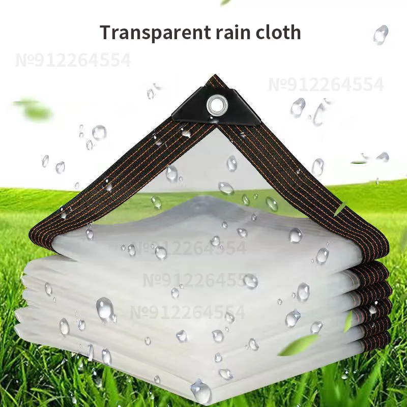 Transparent Rainproof Shading Cloth Tarpaulin Lightweight Waterproof ...