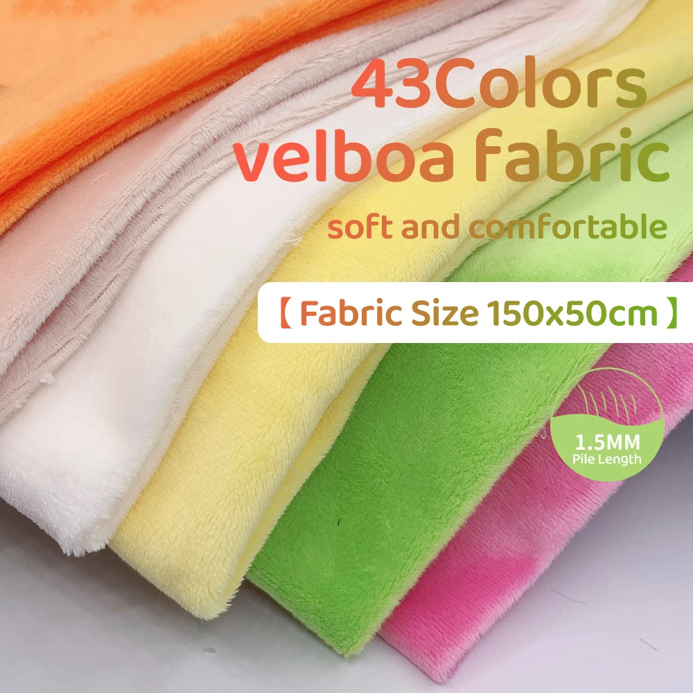 1-5mm-Pile-Cuddle-Velboa-Fabric-Width-150cm-Length-50cm-Polyester ...