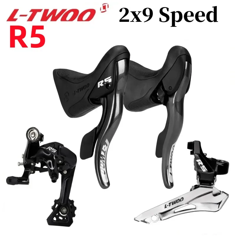 LTWOO-R5-2x9-Speed-Road-Bike-Groupset-palanca-de-cambios-de-9 ...