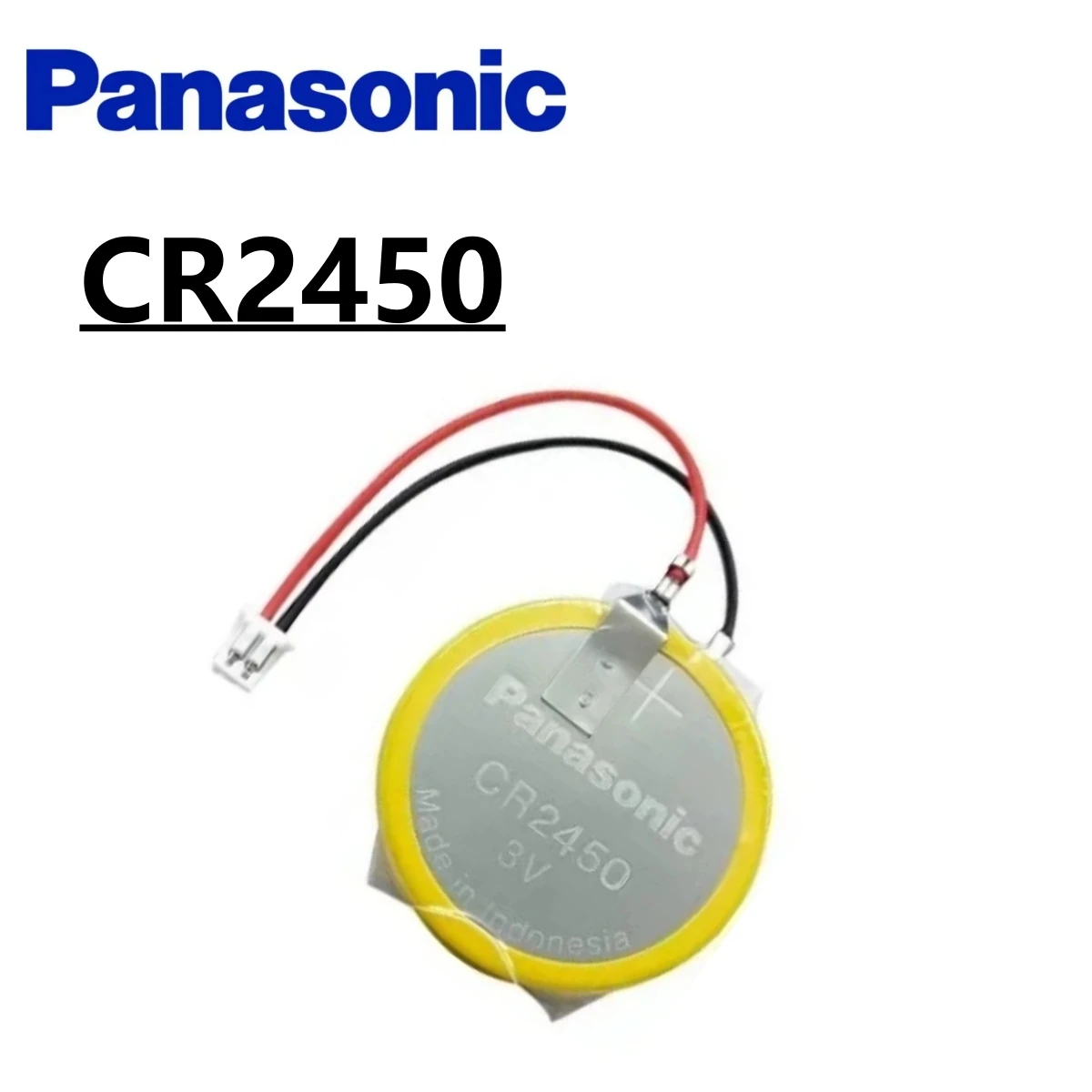 Original-Panasonic-CR2450-with-Plug-CR-2450-3V-Lithium-Battery-DL2450 ...