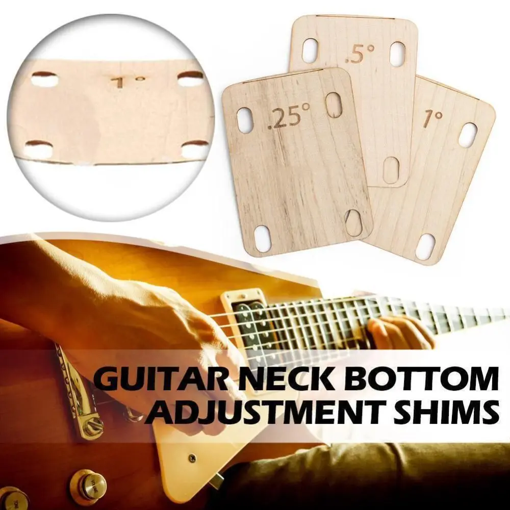 Wooden-maple-shims-Classic-Electric-Guitar-Neck-Shims-Maple-Plate-0-25 ...