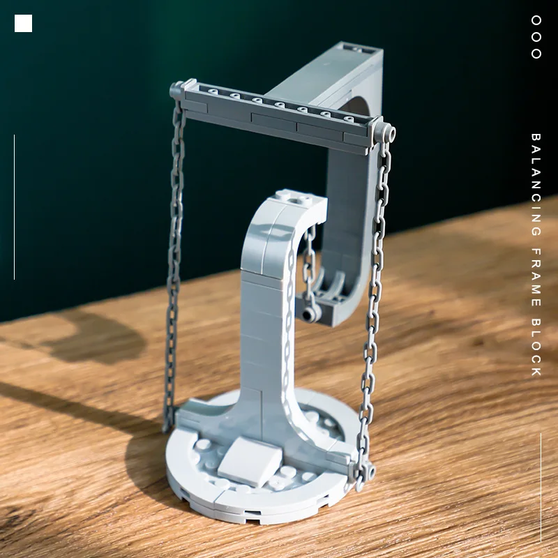 56pcs Suspension Tension Balance Frame Building Block Model Decoration ...