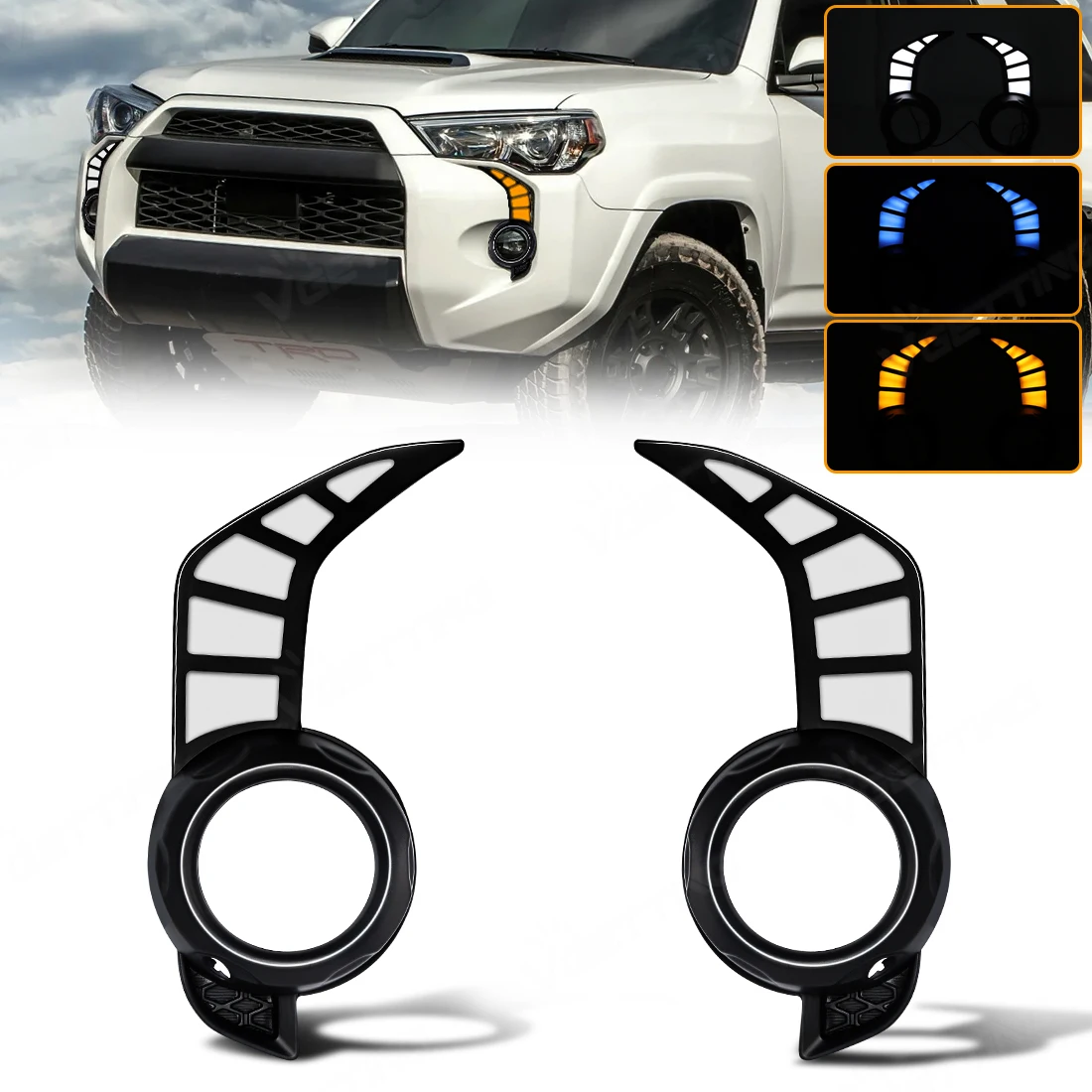 For Toyota 4 Runner 4Runner 2014-2024 LED Daytime Running Light Turn ...
