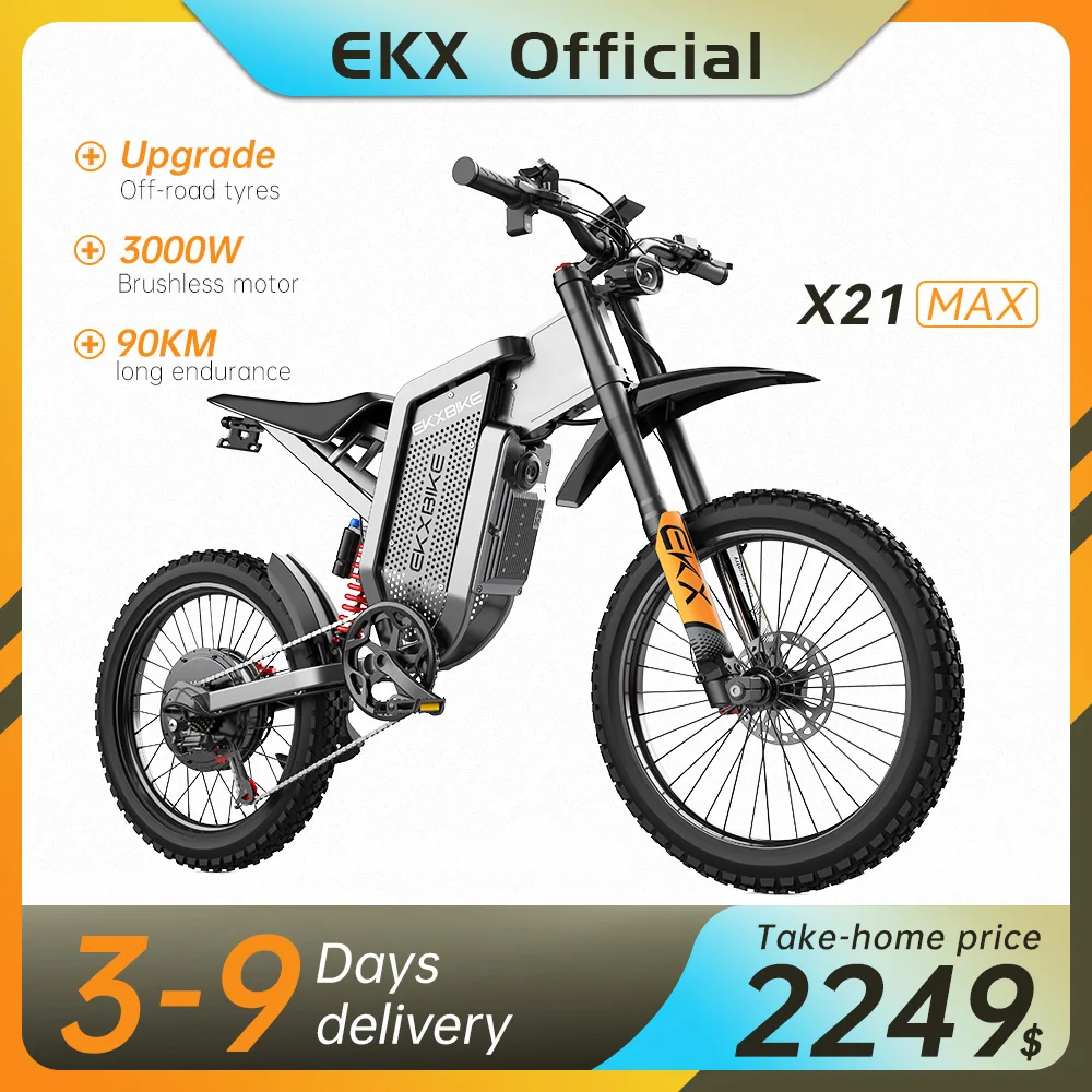 EKX-X21-Max-Electric-Motorcycles-3000W-Brushless-Gearless-Motors ...