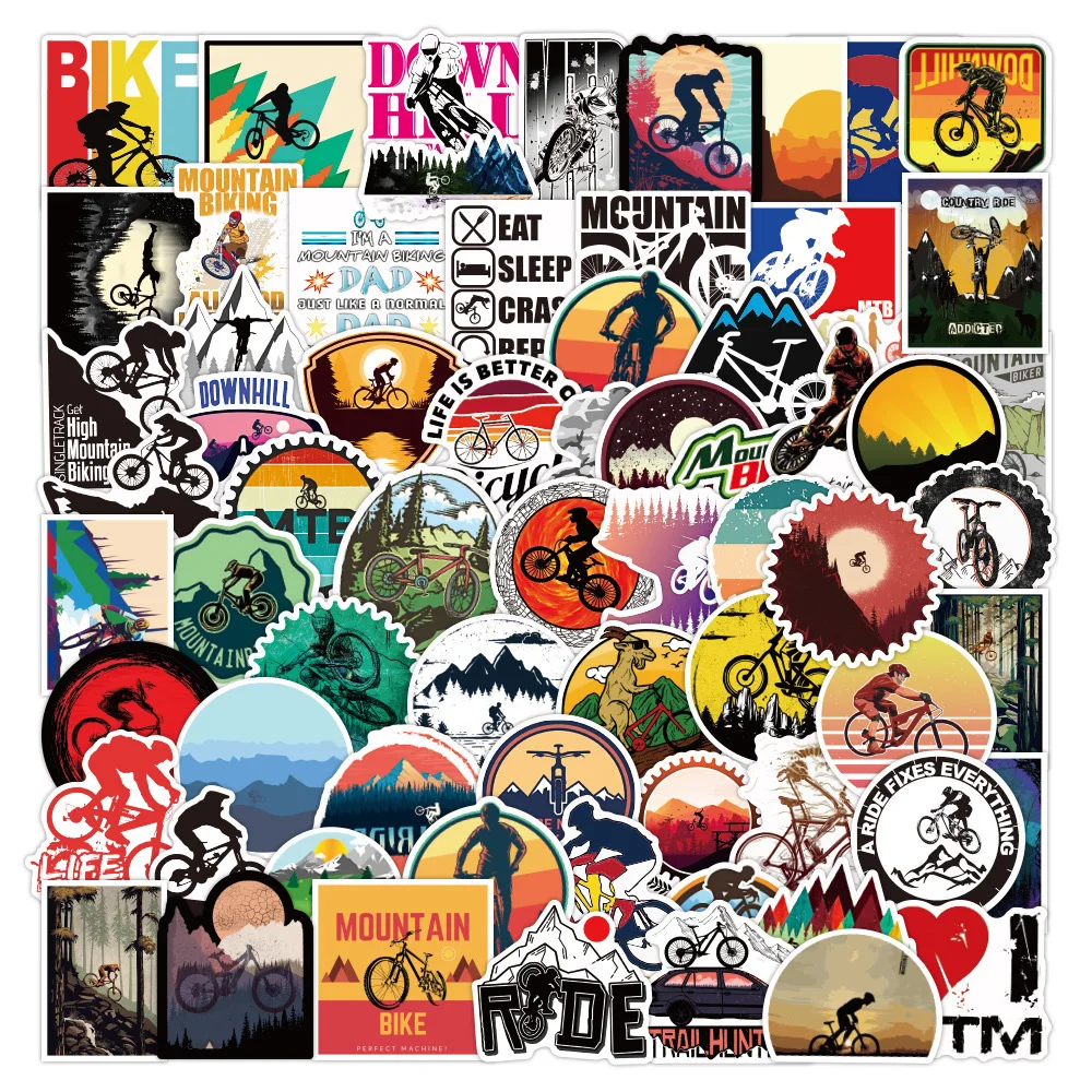 10-30-50-100pcs-Mountain-Bike-MTB-Stickers-Outdoor-Sports-Graffiti ...