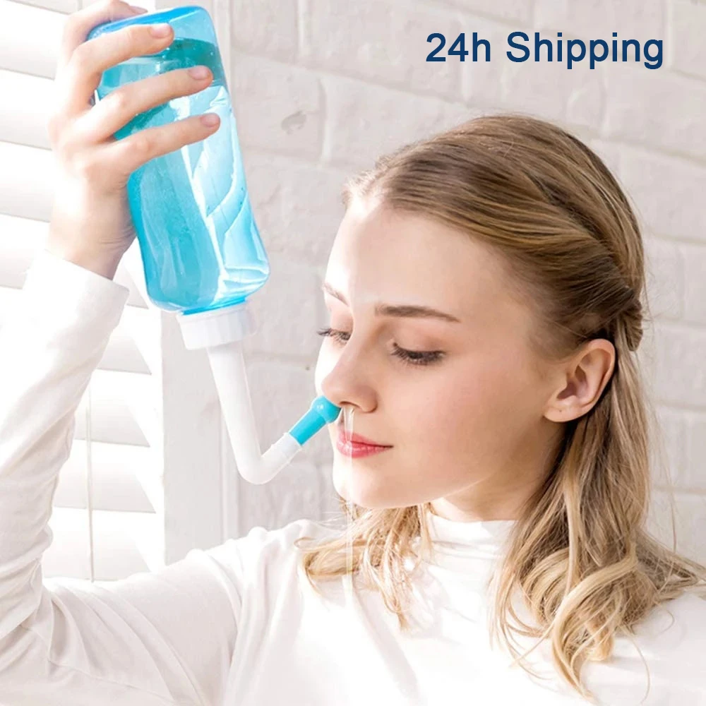 Nose Wash Cleaner Nasal Irrigator Rinse Bottle Nose Protector Avoid ...