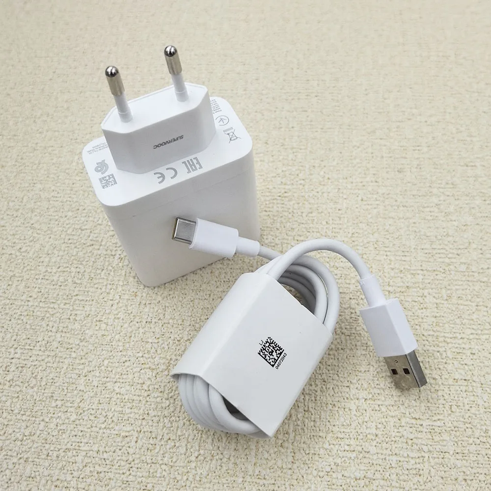 Original For Realme 100W Super Dart/VOOC Charger Fast EU Power Adapter ...