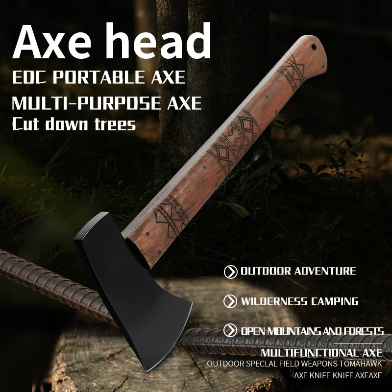 80CRV2-Steel-Multi-functional-Battle-Axe-Portable-Survival-Axe-for ...