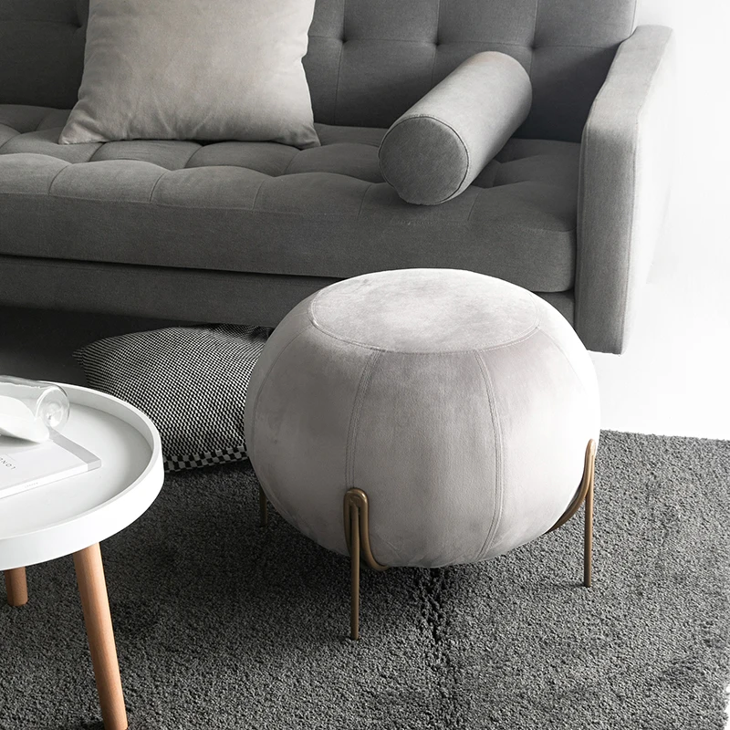 Nordic-Sofa-Stools-Luxurious-Velvet-Stools-Single-Sitting-Pier-Living ...