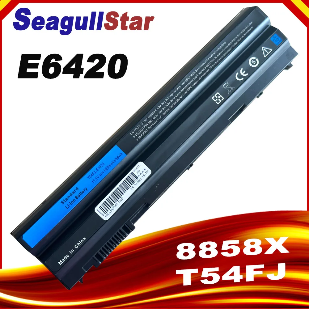 SeagullStar New Laptop Battery for Dell Inspiron 15 8858x E6420 7520 ...
