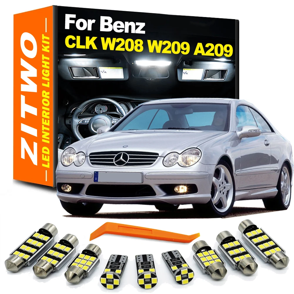 ZITWO-LED-Interior-Reading-Map-Dome-Light-Kit-For-Mercedes-Benz-CLK ...