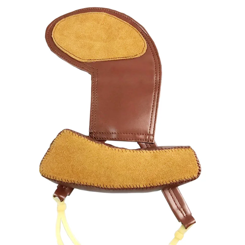 Padded-Violin-Chin-Shoulder-Rest-Beautiful-Leather-Chinrest-Pad-Musical ...