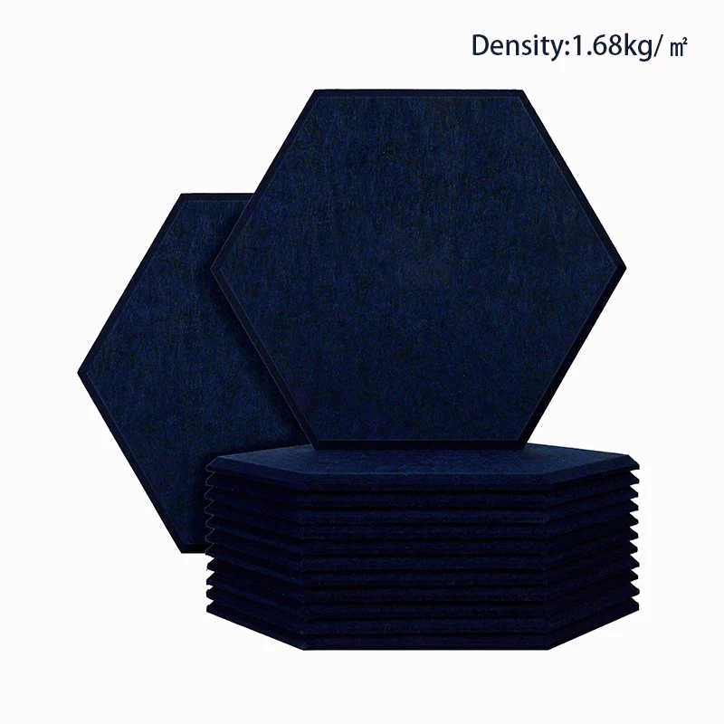 12-Pcs-Hexagon-Soundproofing-Wall-Panels-High-Density-Sound-Proof ...