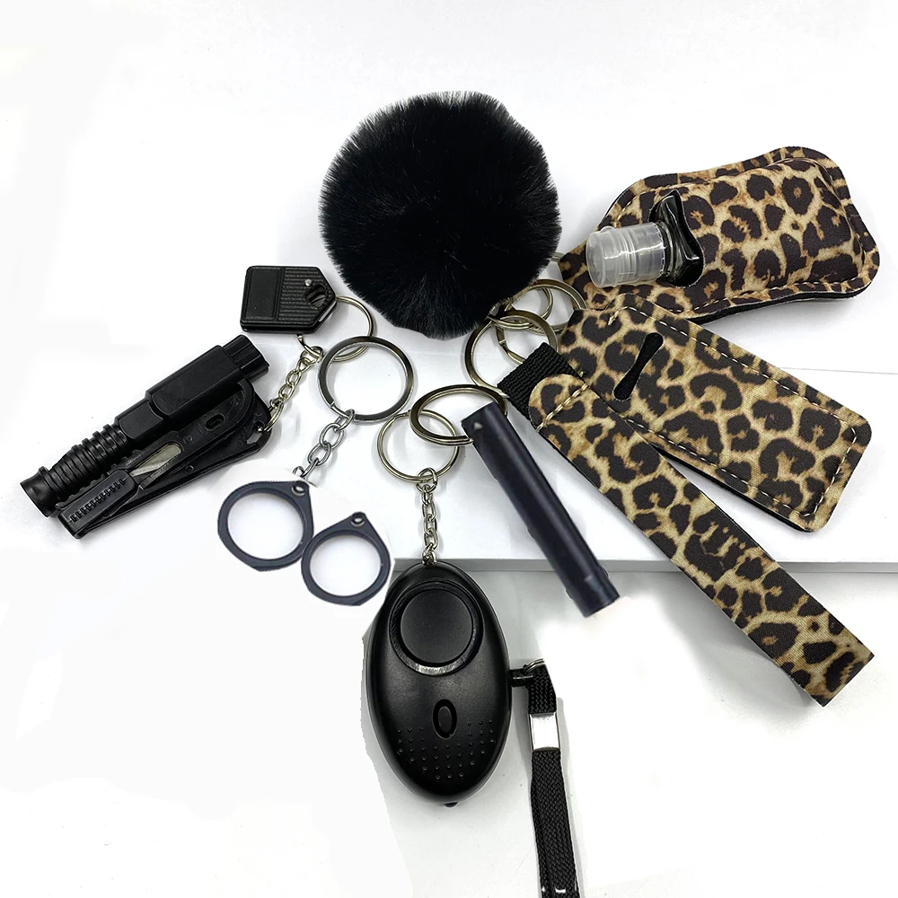 11Pcs-Custom-Spray-Women-Outdoor-Defense-Keychain-Protection-Personal ...