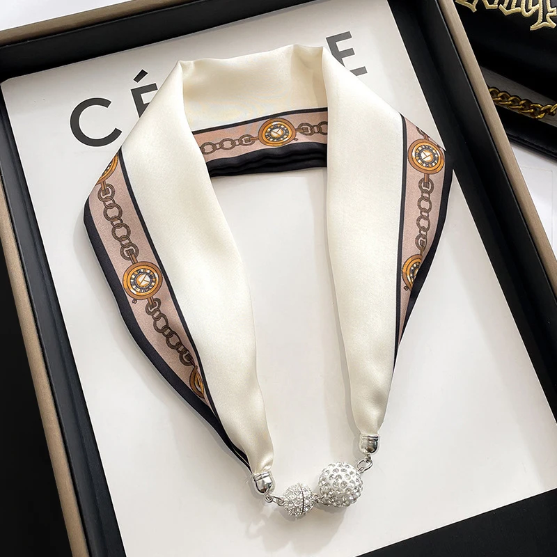 Spring-Autumn-Shirt-Decoration-Neckerchief-Rhinstones-Ball-Magnetic ...