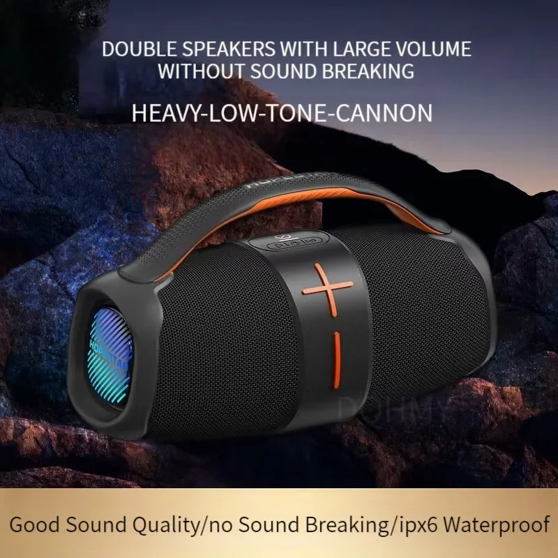 Booms-Box-Alto-falantes-port-teis-Bluetooth-de-alta-pot-ncia-Super ...