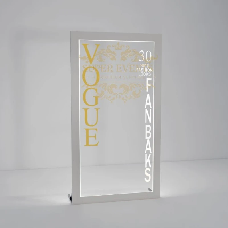 new-vogue-led-photo-booths-photography-background-event-props-magazine ...
