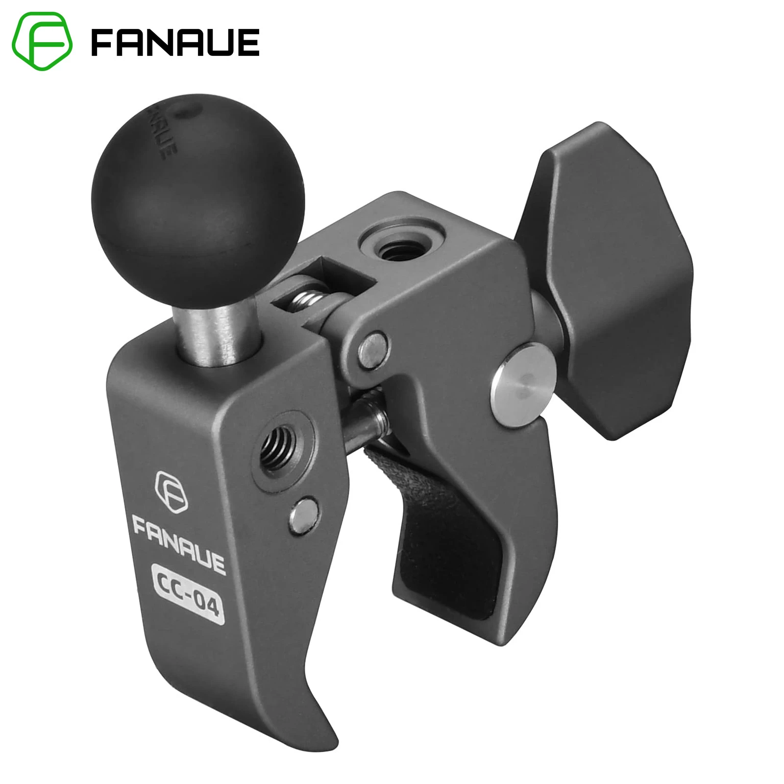 Handlebar Rail Mount 17mm Handlebar Clamp Mount Base - Fits Rails 0.5-2 ...