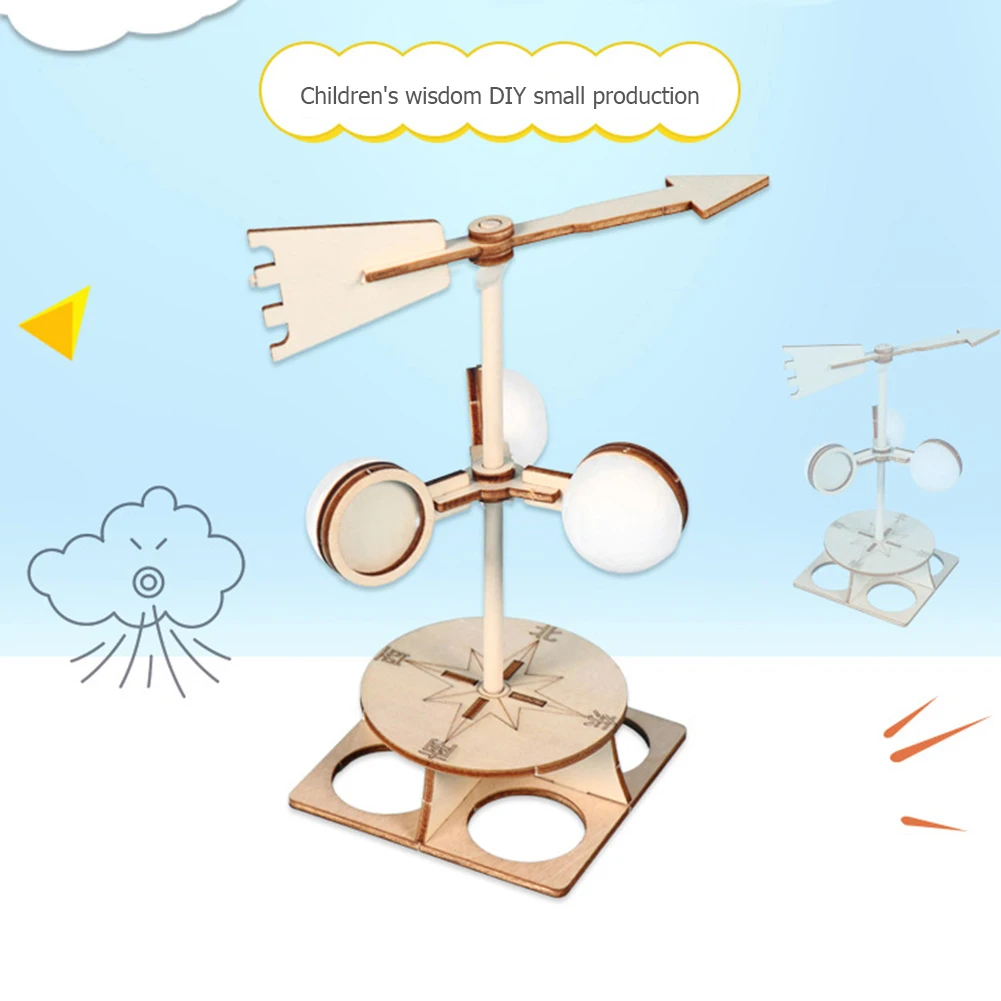 Children-Wind-Vane-Model-Exercise-Practical-Ability-Color-Cognition-DIY ...