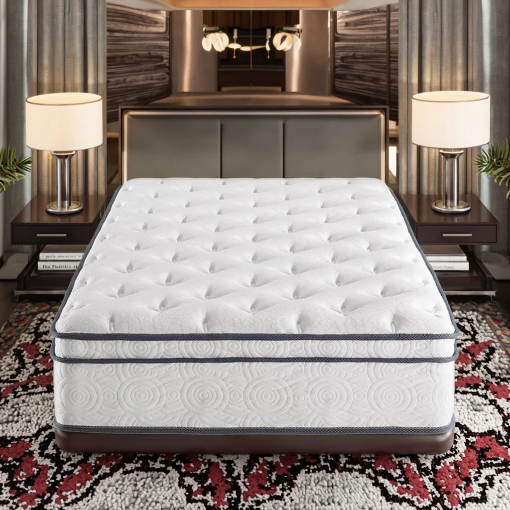 Compressed Memory Foam Pocket Spring Hotel Bed Mattress Manufactures in ...