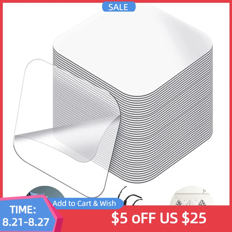 Square-Double-Sided-Tape-Super-Strong-Adhesive-Heavy-Duty-Washable ...